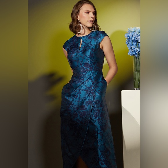 Kay Unger | Dresses | Nwt Kay Unger Massima Midi Dress | Poshmark